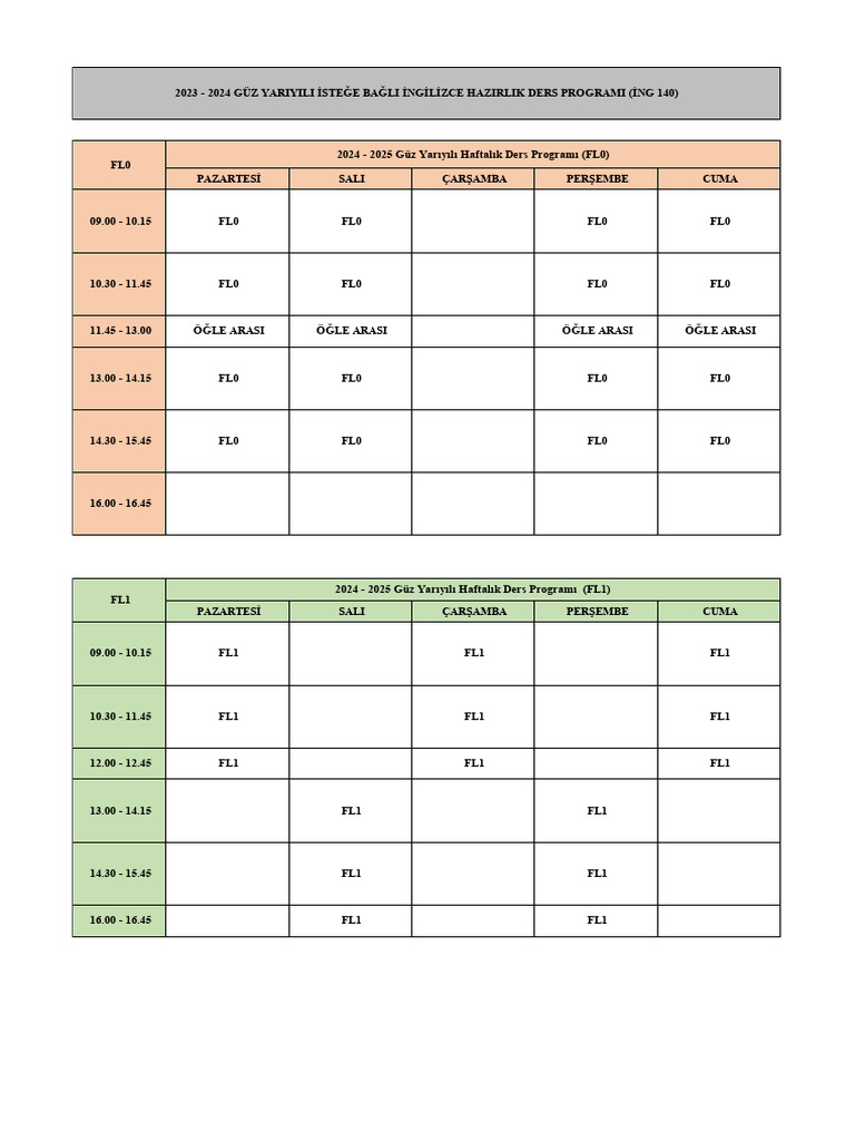 2023-2024 Ders Programi Ing 140 | PDF