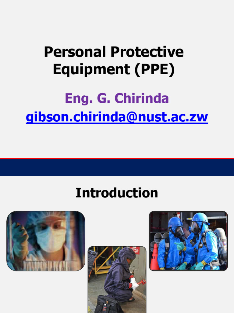 02 Personnel Protective Equipment (PPE) | PDF