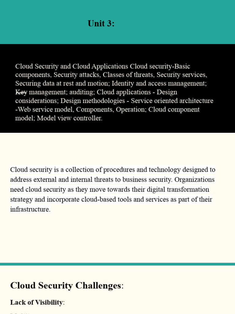 Unit3_CloudComputing Fundamentals | PDF