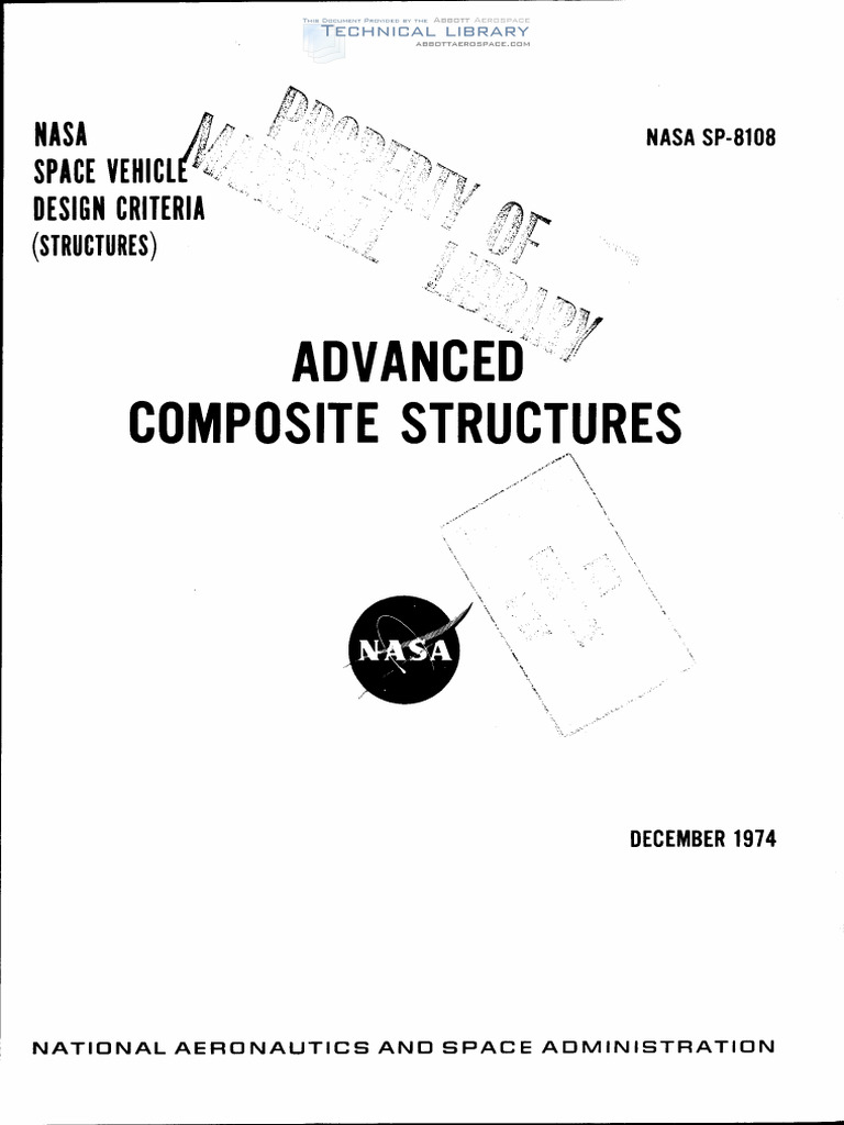 NASA-sp8108-Space-Vehicle-Design-Criteria-Advanced-Composite-Structures ...