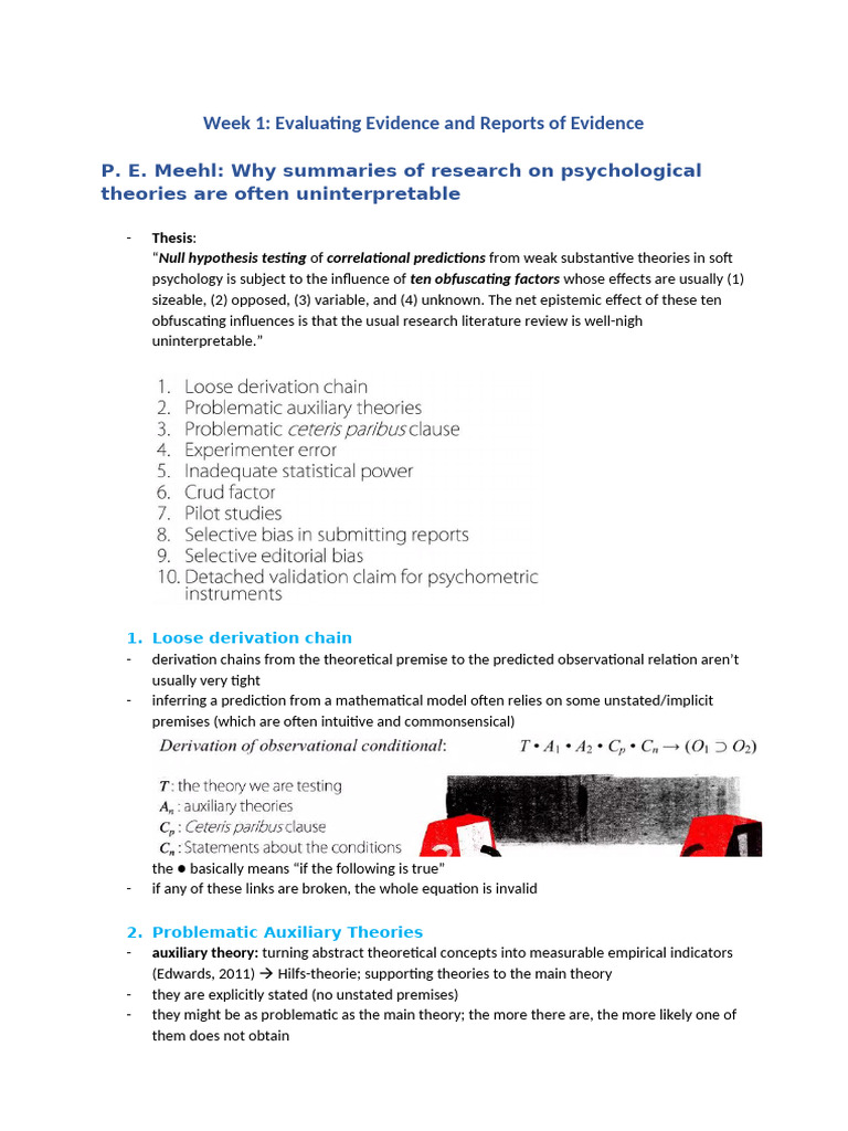 Research Methods - Summary | PDF