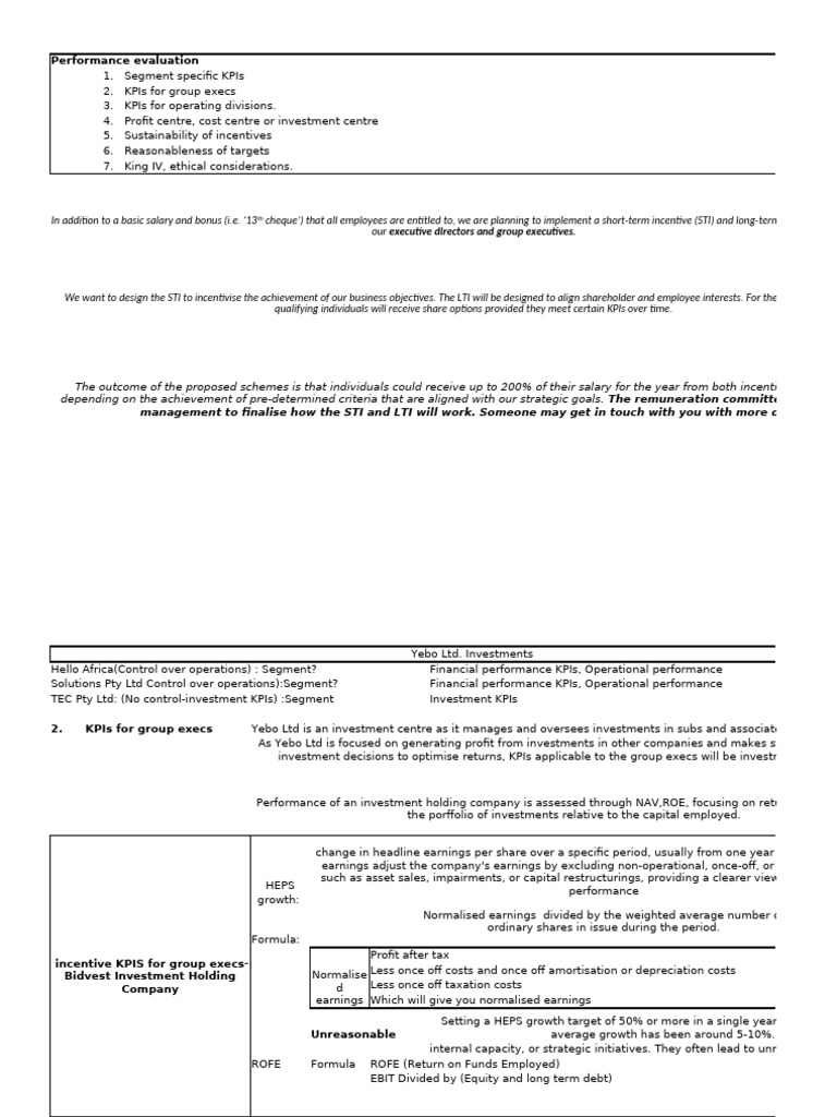 Performance Evaluation | PDF