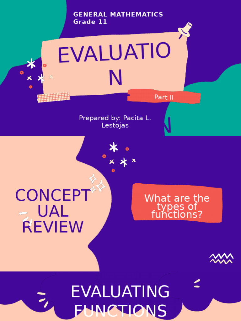 2-Evaluation-of-Functions-Part-II | PDF