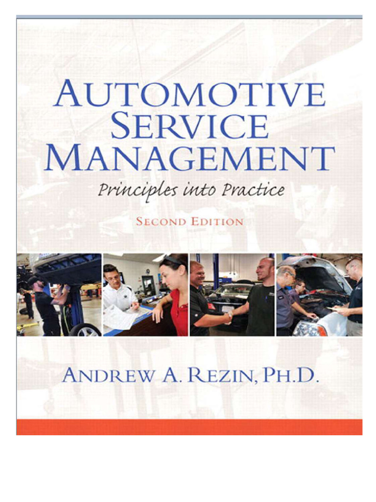 Automotive Service Management Textbook | PDF