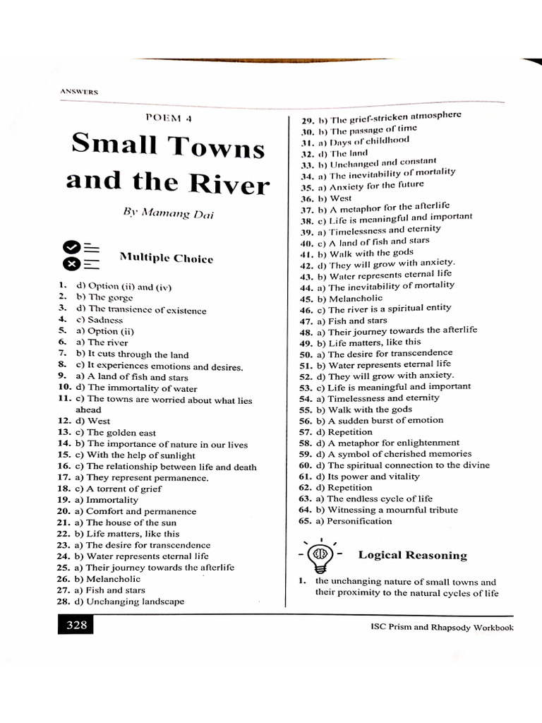 Small Towns and the River | PDF