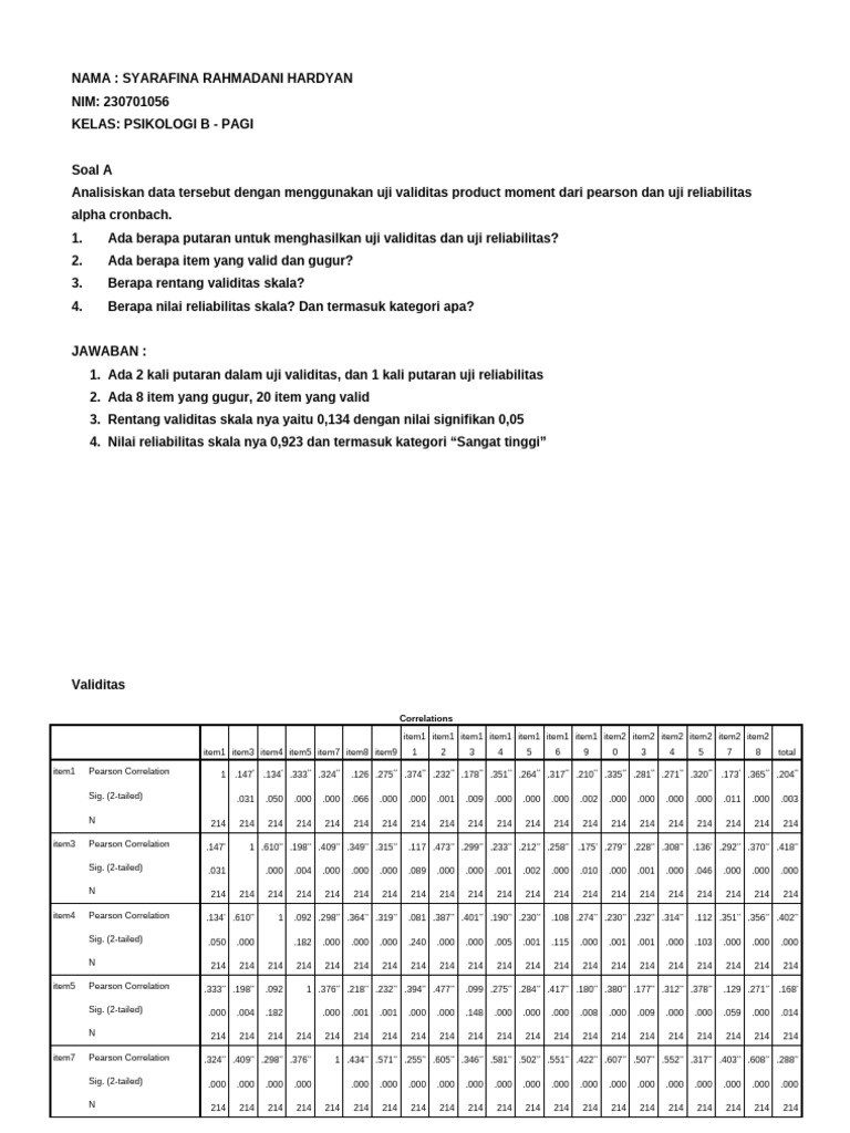 Syarafina Rahmadani Hardyan - 230701056 | PDF
