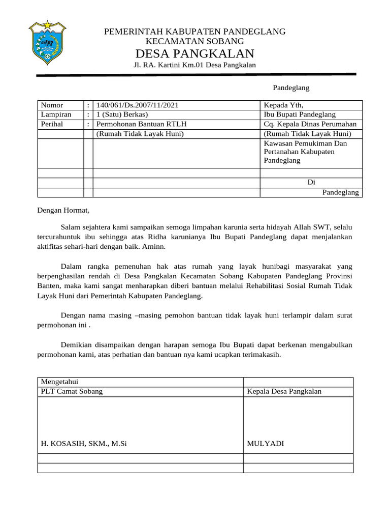 Proposal BSPS 2021 | PDF