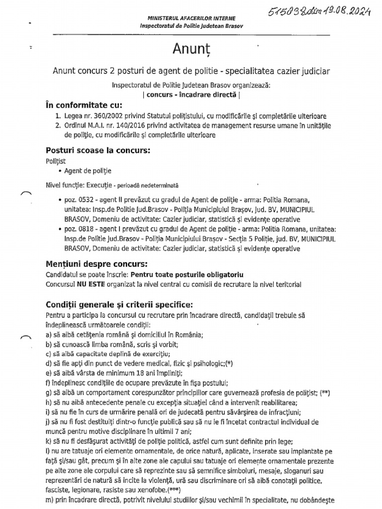 Anunt, Grafic, Tematica | PDF