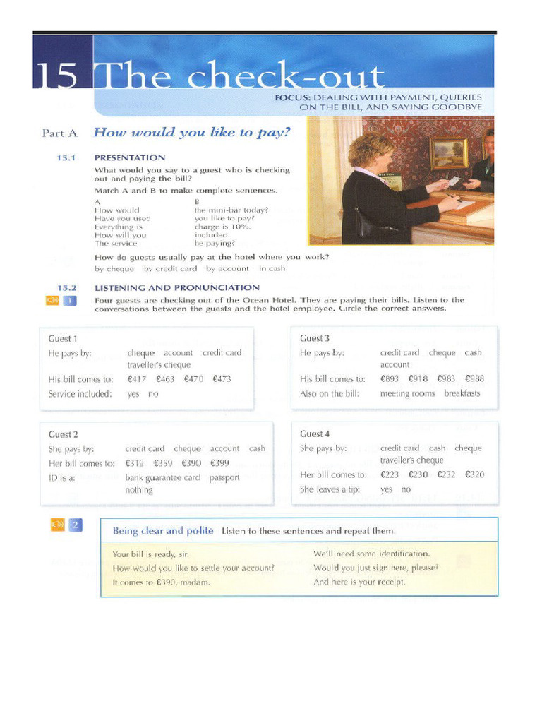 Hotel Check Out | PDF