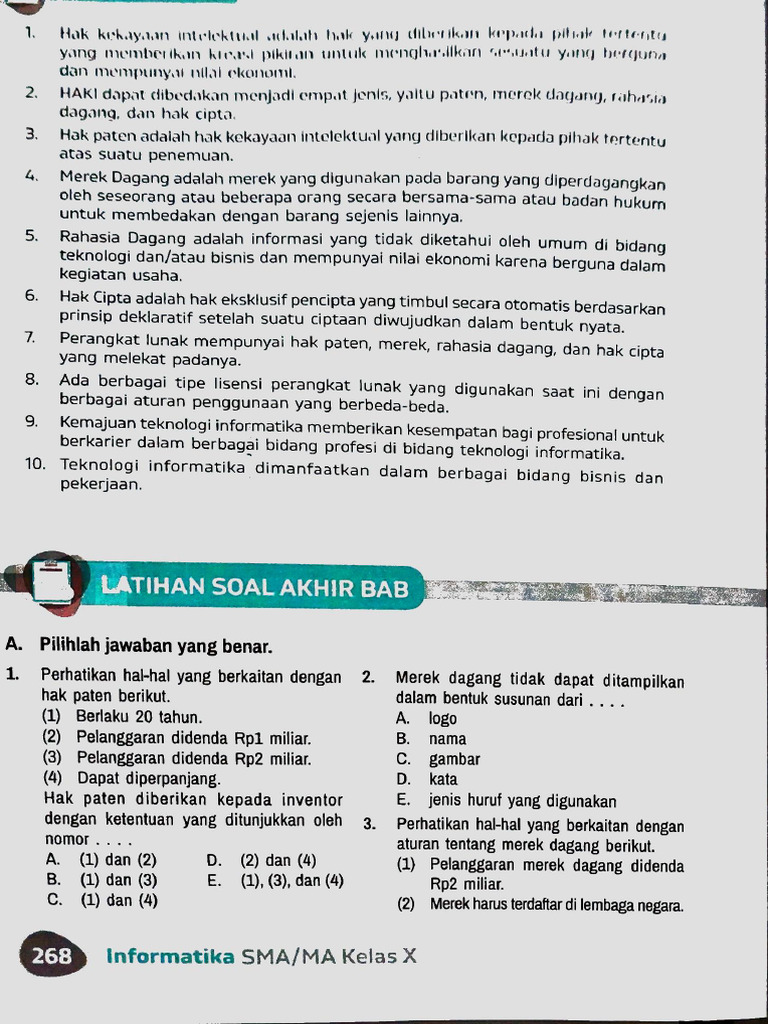 Latihan Soal 1 | PDF