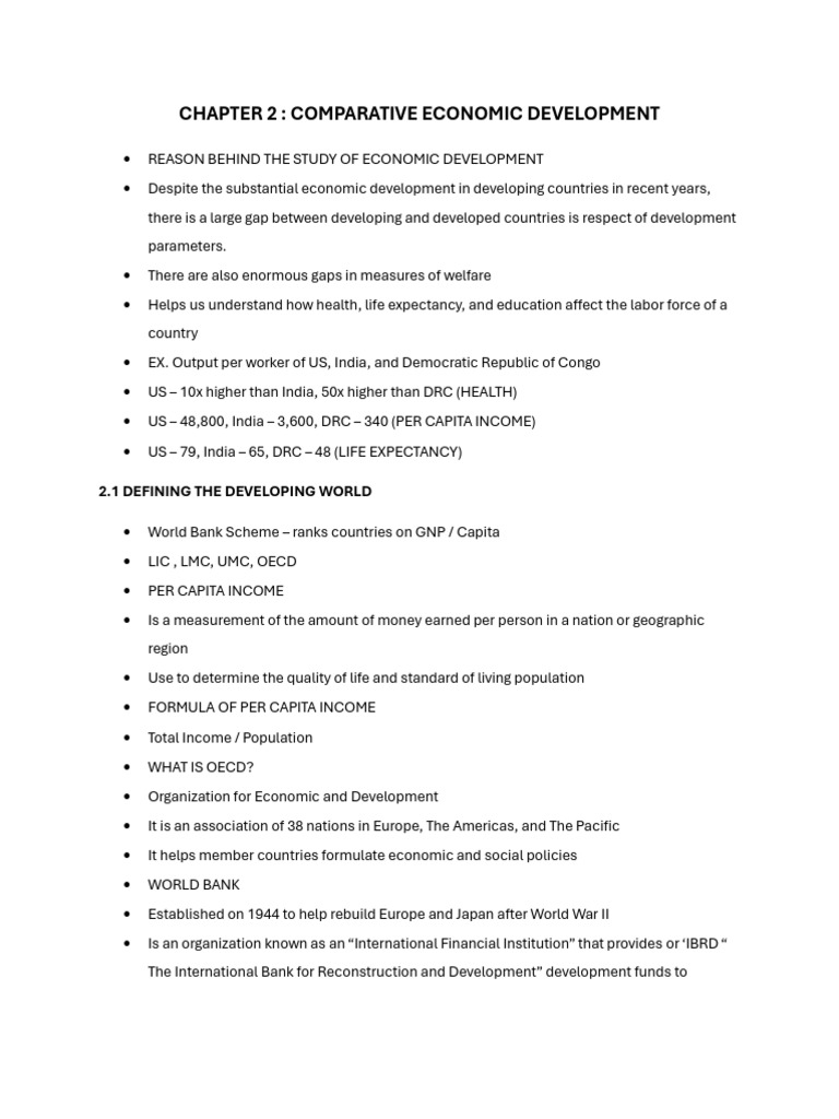 COMPARATIVE-ECONOMIC-DEVELOPMENT | PDF