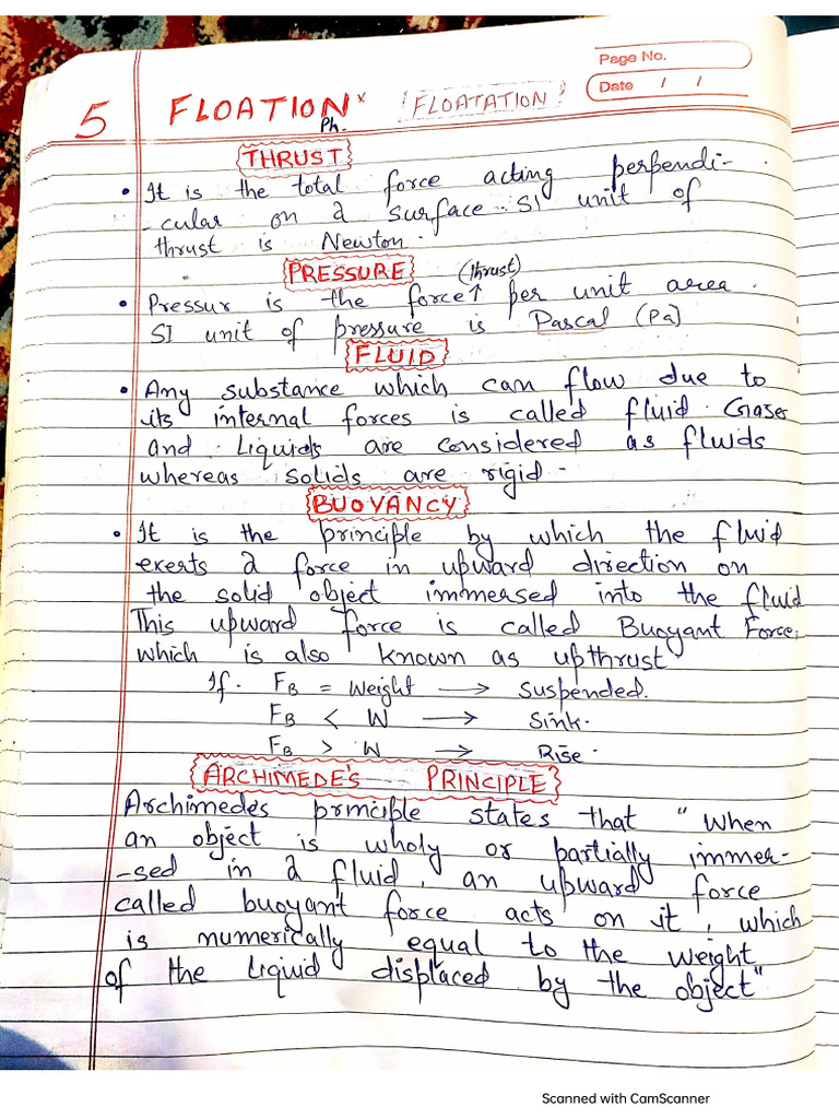 Floatation. IX | PDF