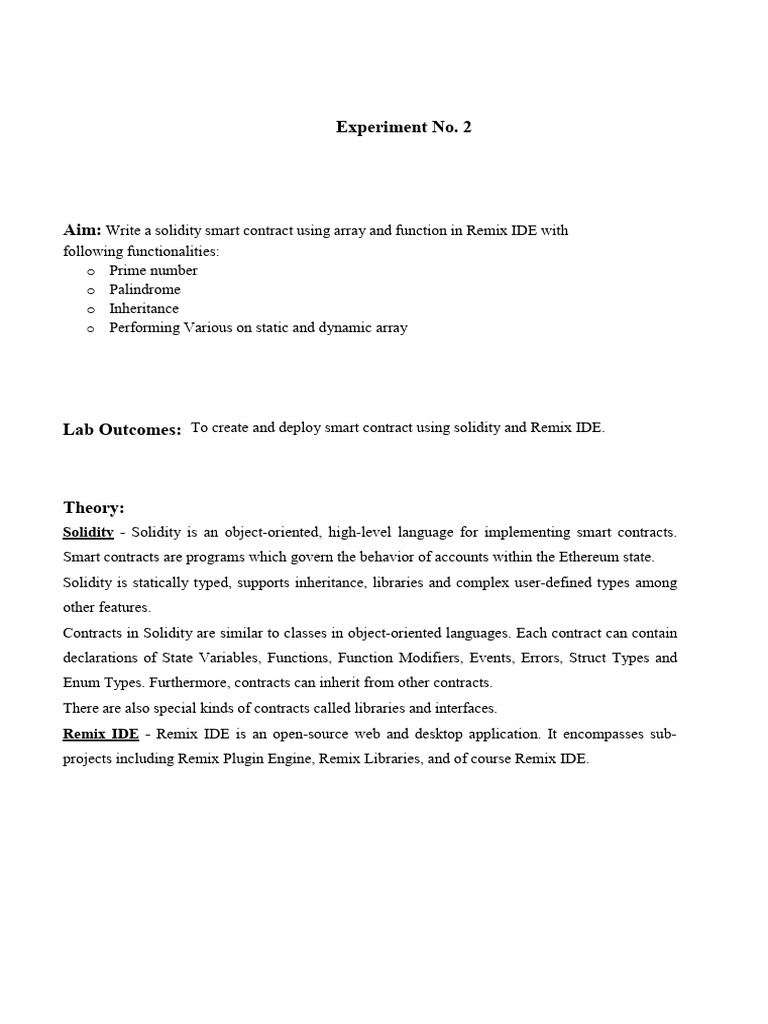 Bc Prac 2 Pdf Inheritance Object Oriented Programming Parameter 0106