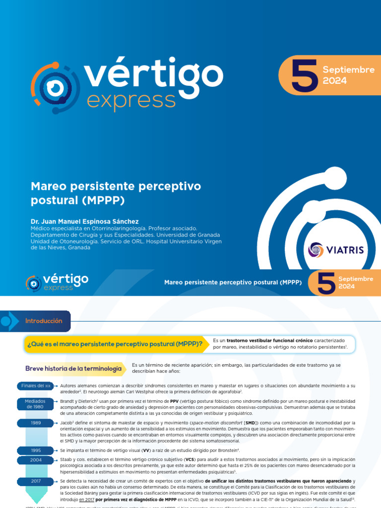 Mareo Persistente Perceptivo Postural (MPPP) | PDF