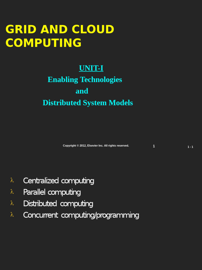 GCC Unit-I PPT1 | PDF