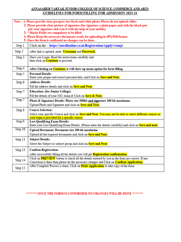 12th standard board forms filling.. | PDF