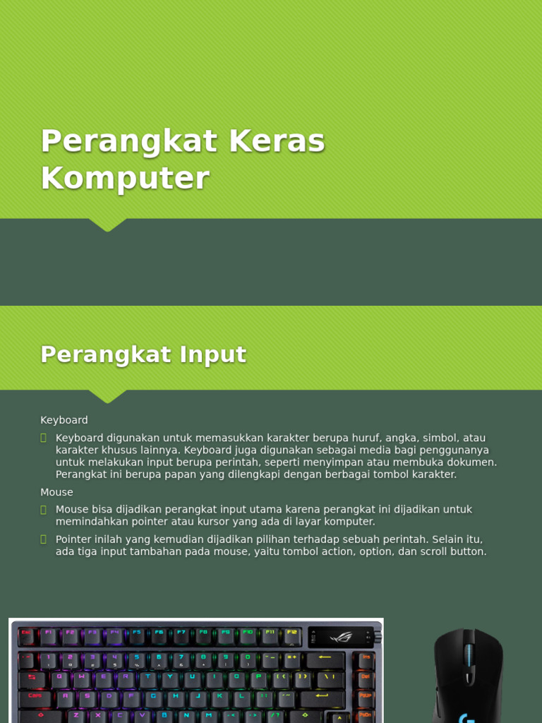Pengenalan Perangkat Keras | PDF