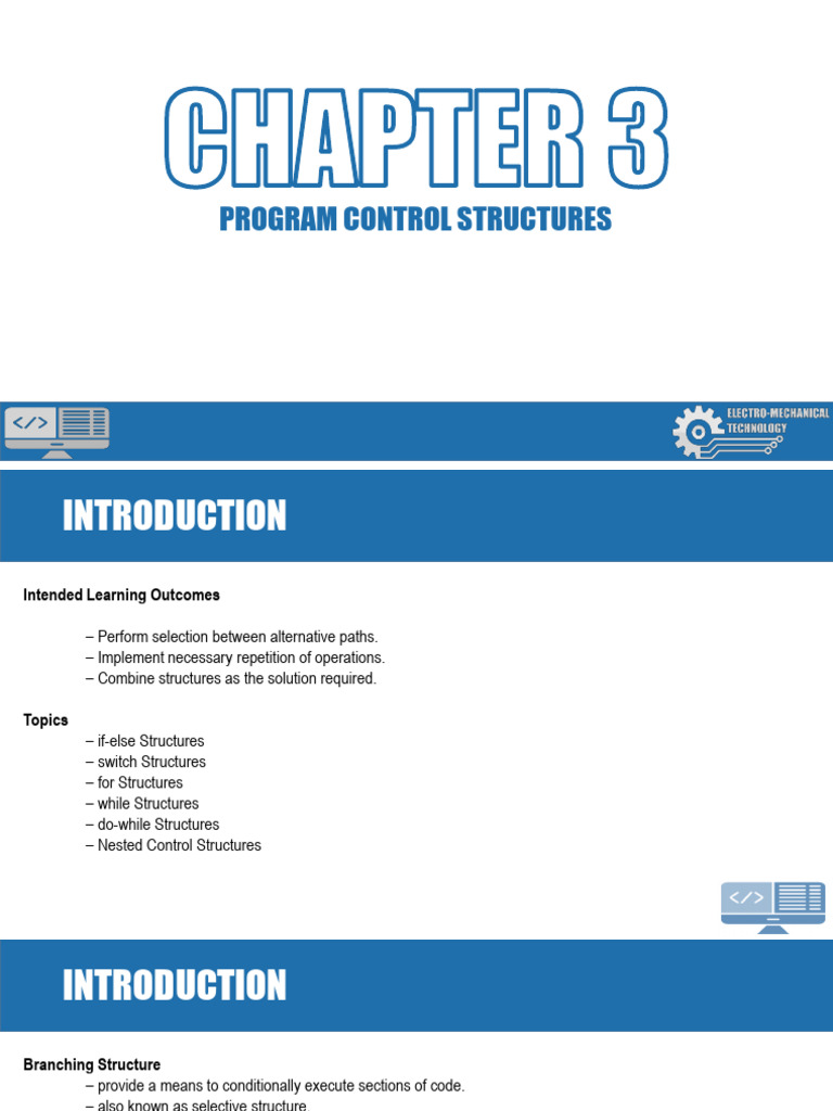 ICT 211a Programming and Interfacing Chapter 3 | PDF