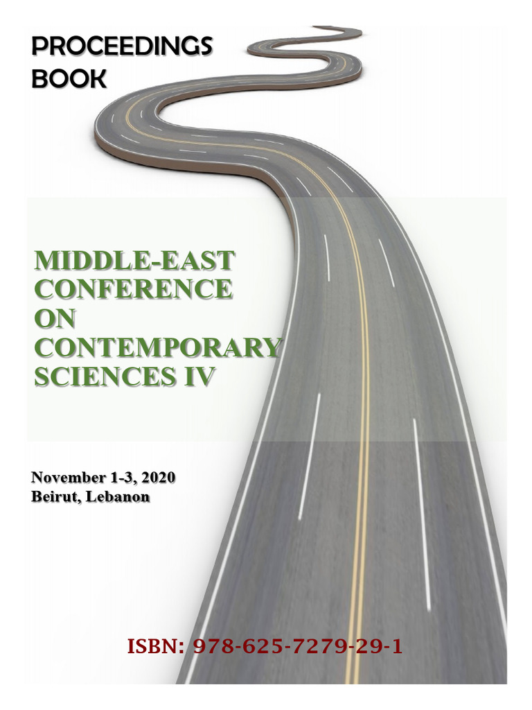 Proceedings Book: Middle-East Conference ON Contemporary Sciences Iv | PDF