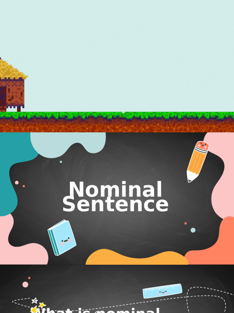 Nominal Sentence | PDF