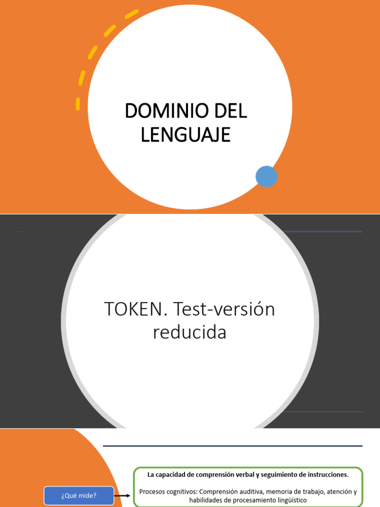 Evaluación del Dominio del Lenguaje | PDF | Memoria | Procesos mentales