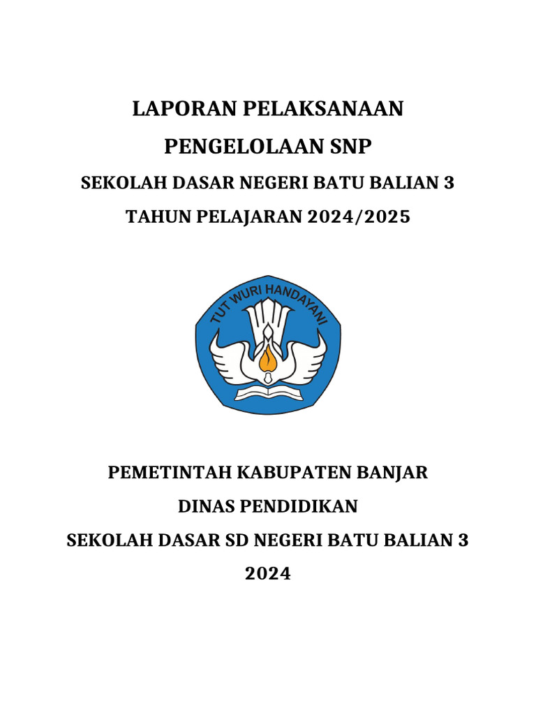 LAPORAN PELAKSANAAN SNP | PDF