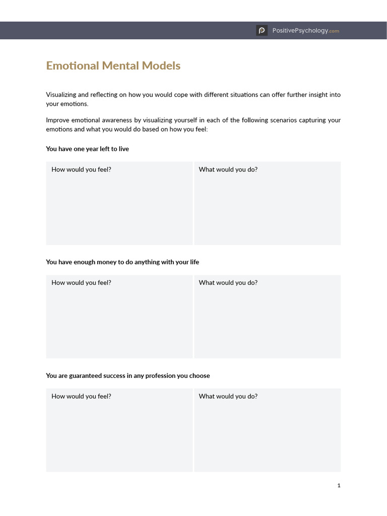 Emotional-Mental-Models | PDF