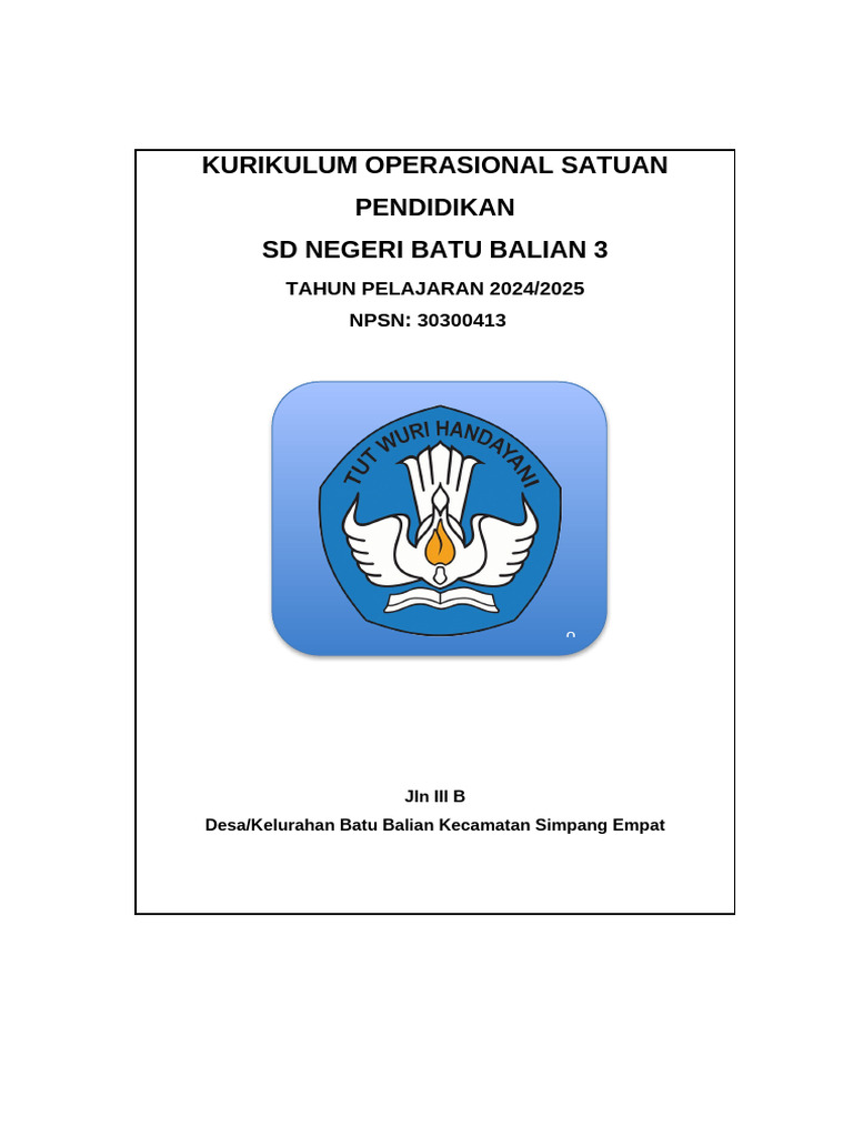 Koas SDN BB3 2024 | PDF