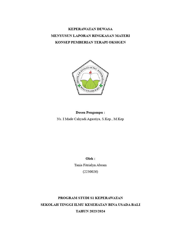 (2230026) Tania Fitrialyn Abram - Kep Dewasa 3 | PDF