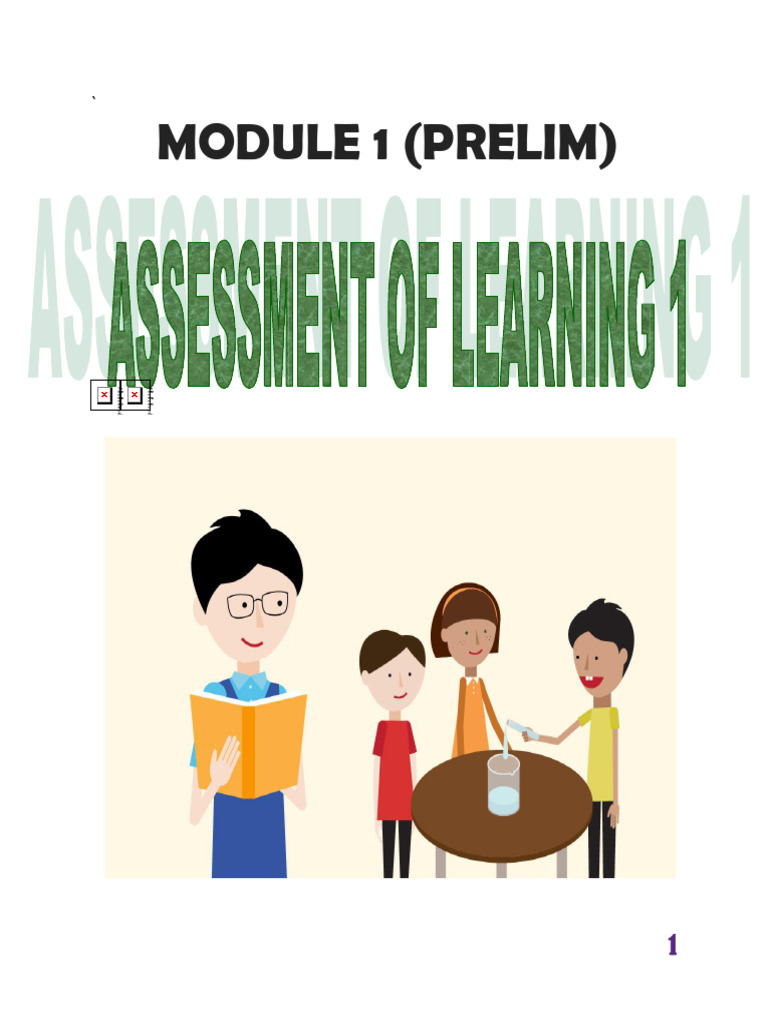 Module 1 Assessment of Learning 1edited | PDF