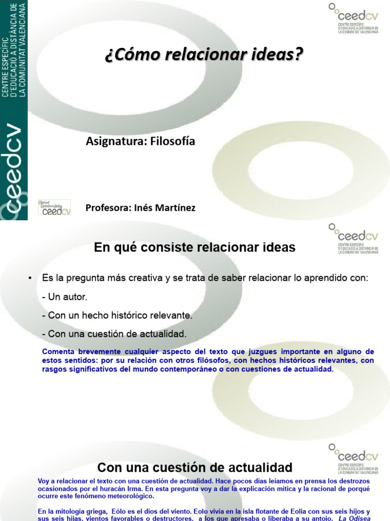 5 Relacionar Ideas | PDF | Ciclones tropicales | Herida