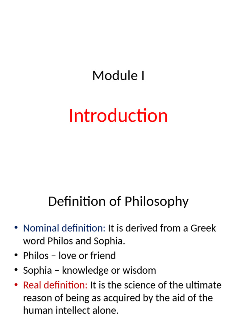 Module I Logic | PDF
