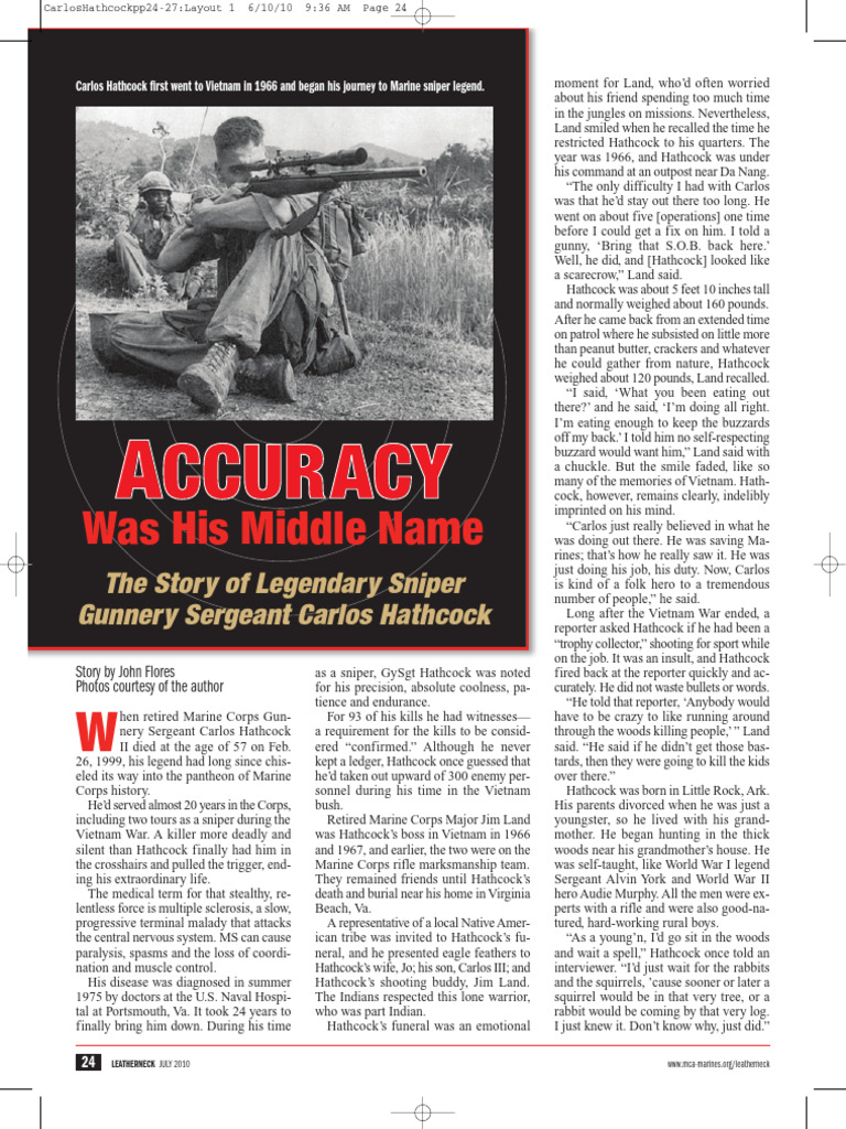 Carlos Hathcock | PDF
