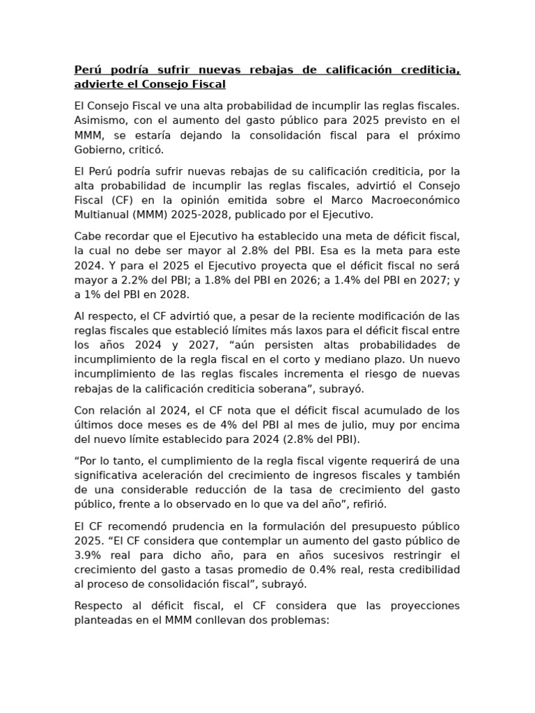 Noticia | PDF