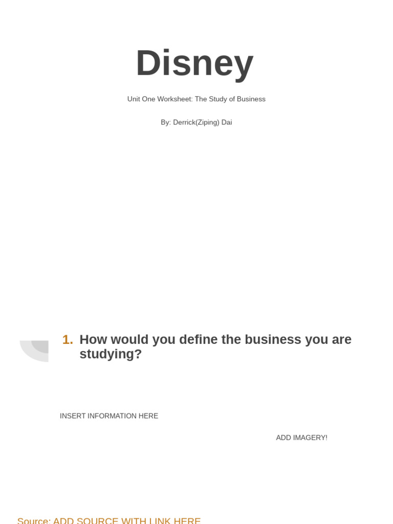 Unit 1 Worksheet 1 Template | PDF