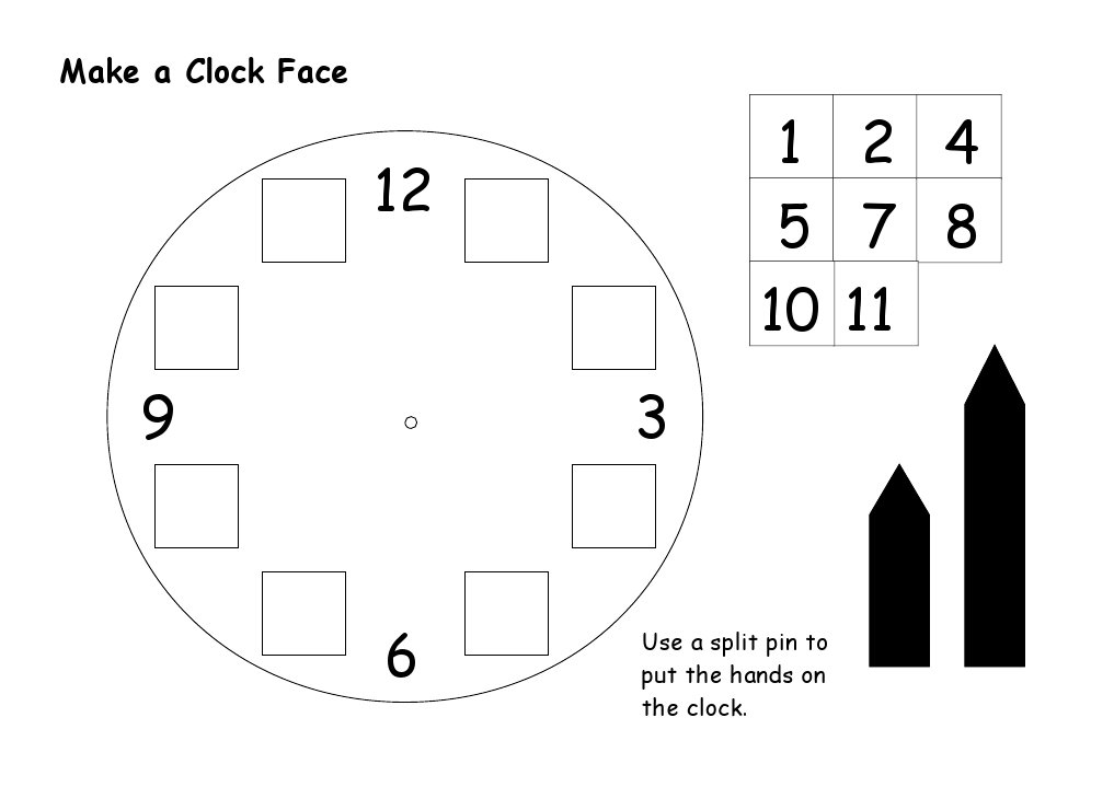 DIY Clock Face Assembly Guide | PDF