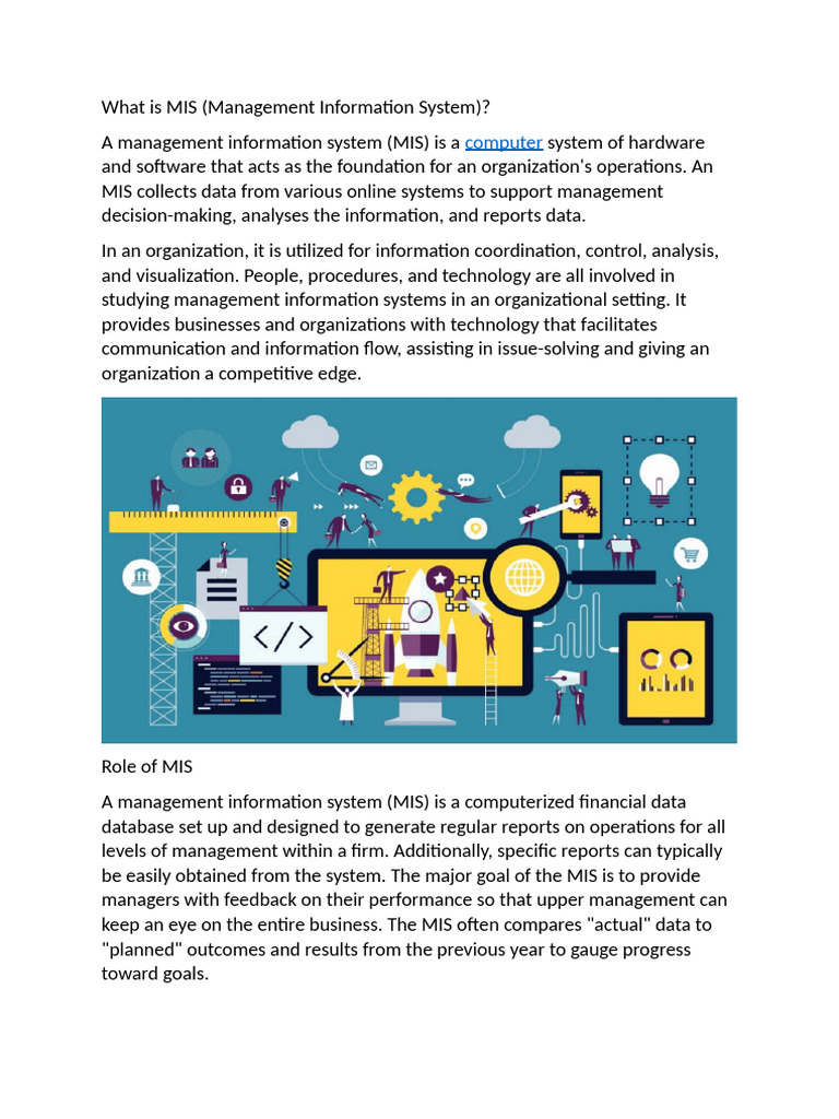 Mis Intro | PDF | Management Information System | Business