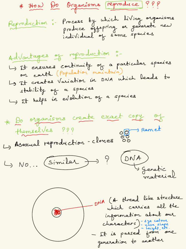 How Do Organism Reproduce… | PDF