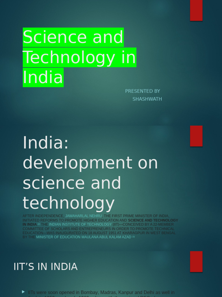Science and Technology in India | PDF | Astronautics | Spaceflight
