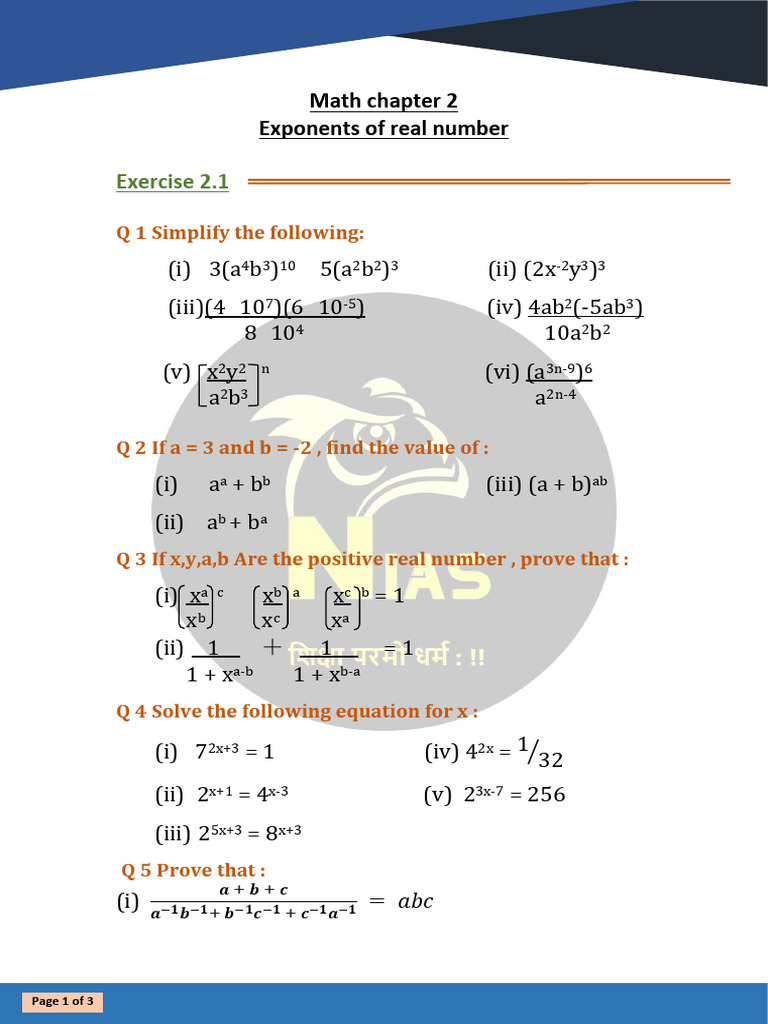 Math Chapter 2.docx12 | PDF