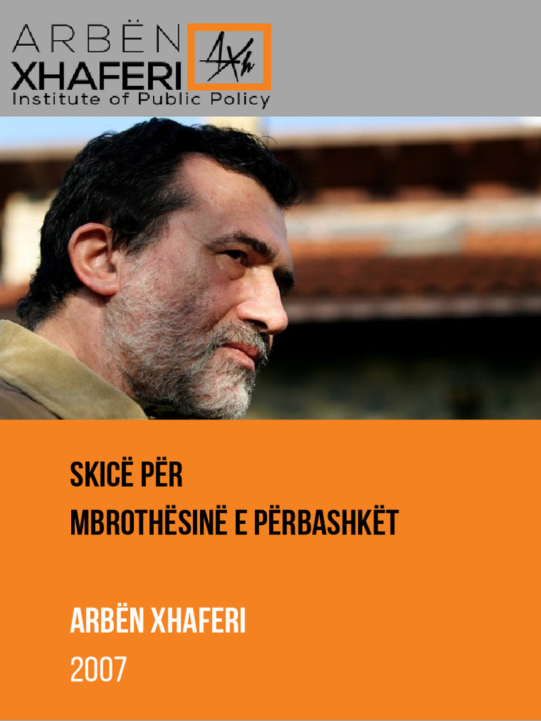 Arben Xhaferi Skicë Për Mbrothësinë e Përbashkët 200719 | PDF