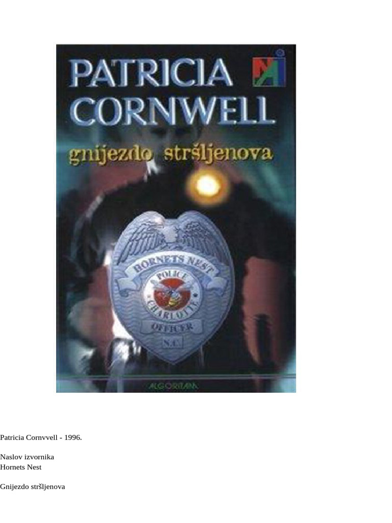 Patricia Cornwell - 1-Gnijezdo Stršljenova | PDF