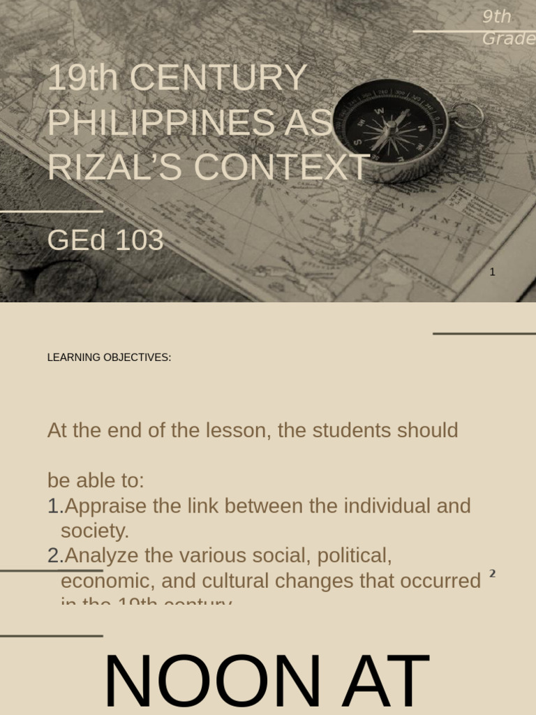 Rizal Lesson 2 | PDF