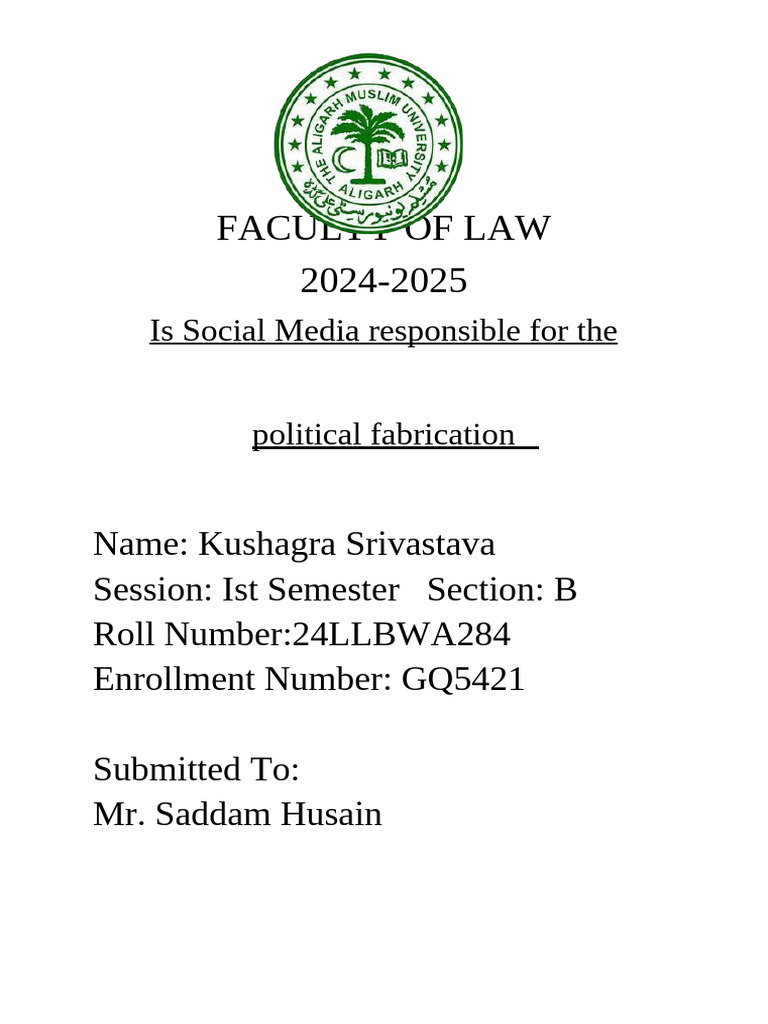 Political Science PROJECT | PDF