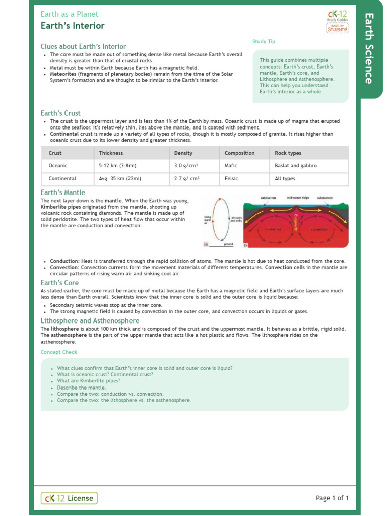 earths-interior-study-guide | PDF