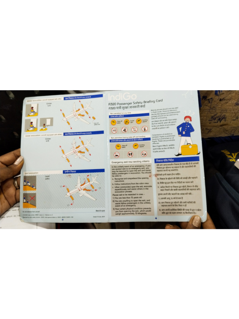 Passenger Safety Instructions | PDF
