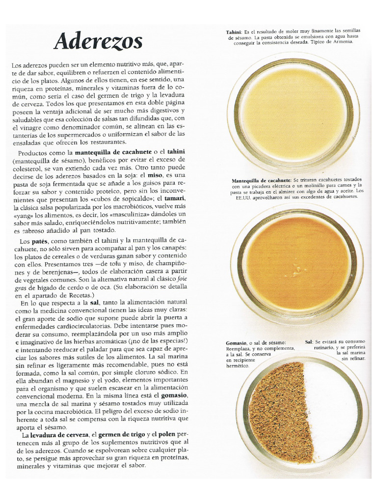 Aderezos de 15 | PDF