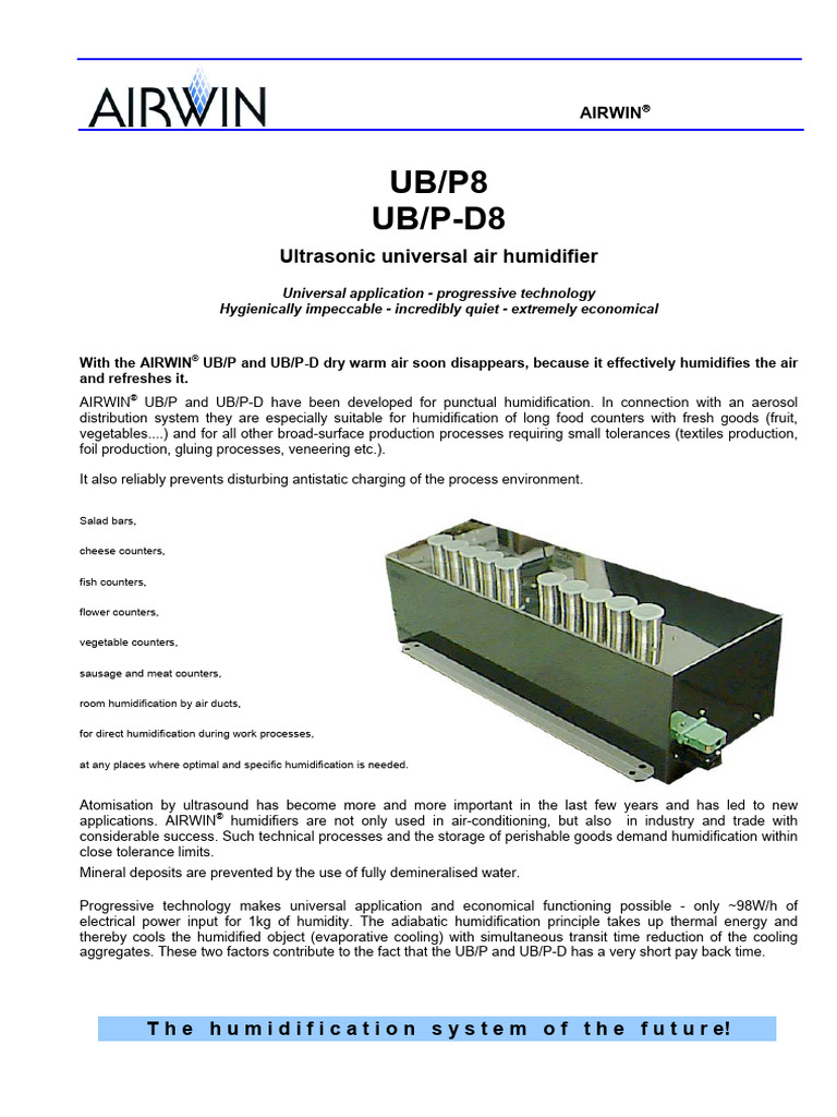 E - UB8 Brochure | PDF