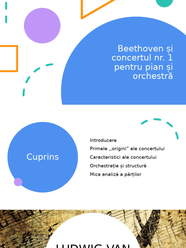 Beethoven Concert 1 Do Major Pentru Pian | PDF
