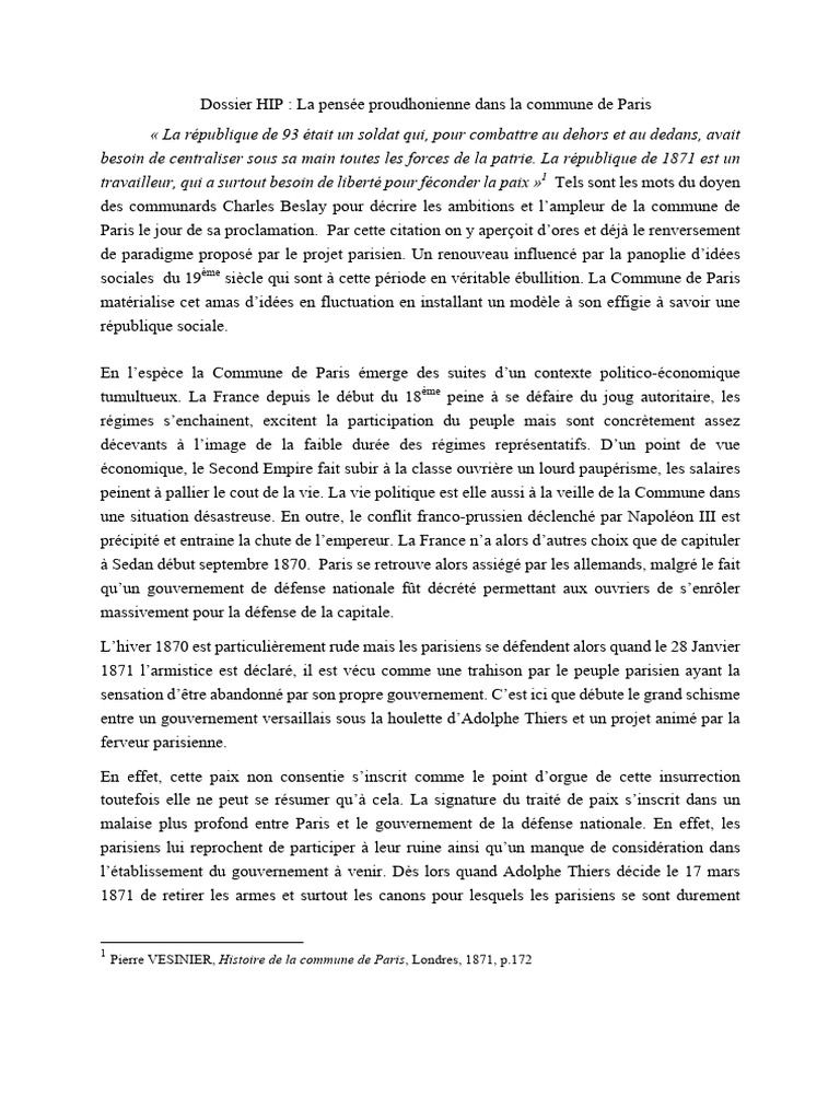 Dossier HIP Correction 2 Paul | PDF